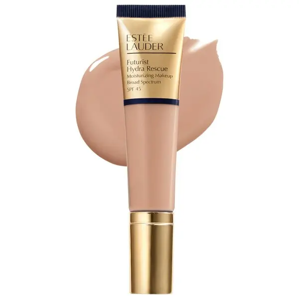 Estée Lauder Futurist Hydra Rescue Moisturizing Foundation Spf 45 With Vitamin E - 3n2 Wheat